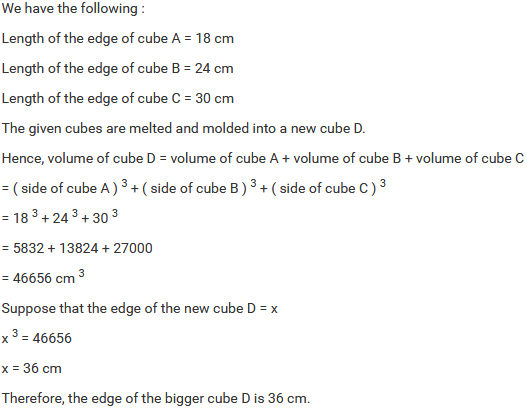 R.D. Sharma Solutions Class 8 | Math Chapter 21 Volumes Surface Area ...