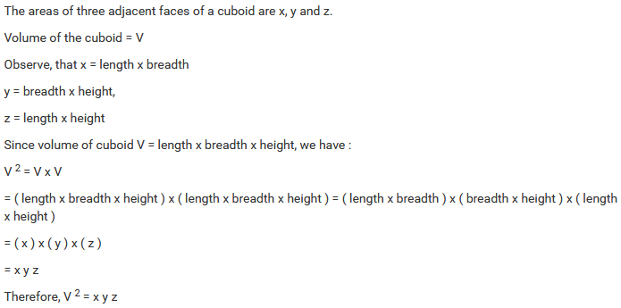R.D. Sharma Solutions Class 8 | Math Chapter 21 Volumes Surface Area ...