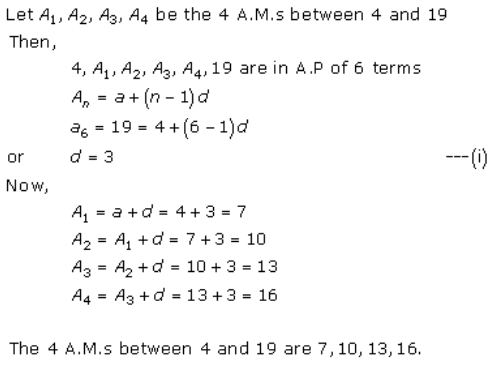 R.D. Sharma Solutions Class 11 | Math Chapter 19 Arithmetic ...
