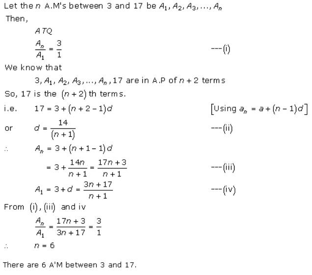 R.D. Sharma Solutions Class 11 | Math Chapter 19 Arithmetic ...