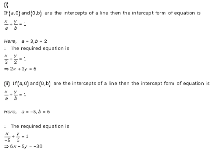 R.D. Sharma Solutions Class 11 | Math Chapter 23 The Straight Lines