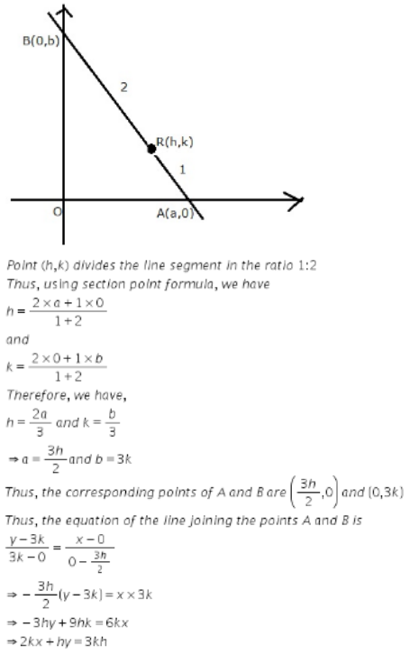 R.D. Sharma Solutions Class 11 | Math Chapter 23 The Straight Lines Ex 23.6