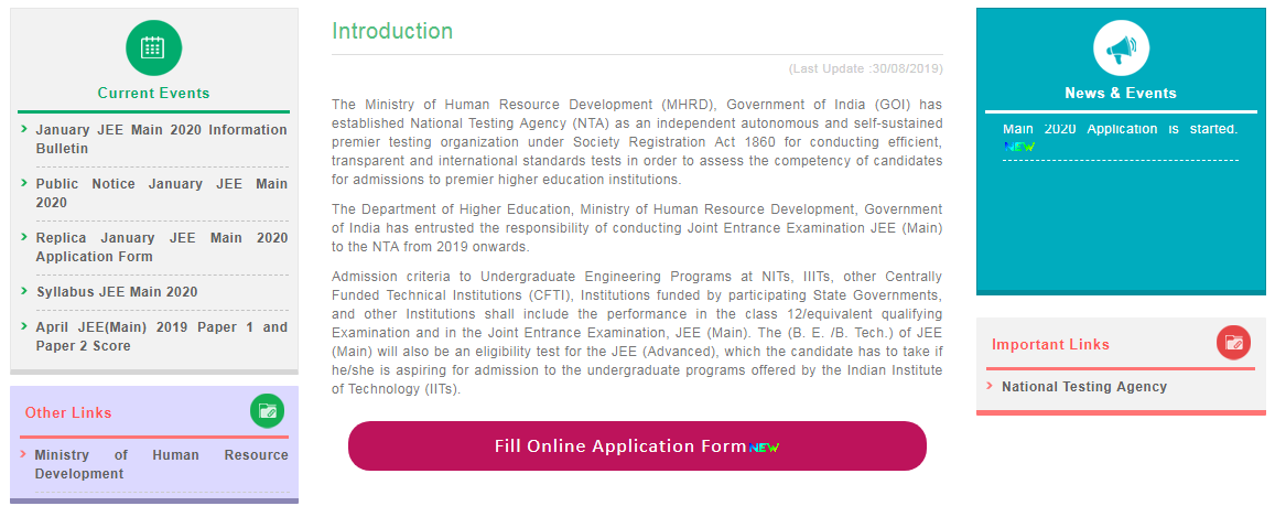 How to Fill JEE Main 2020 Application Form |askIITians