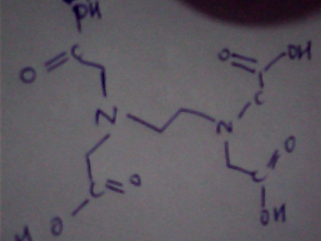 What is structure of ethylenediaminetetraacetic acid (EDTA) ?? - askIITians