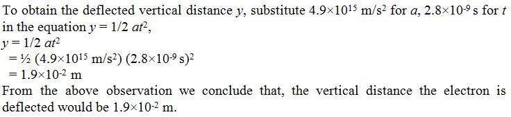 An Electron Is Projected Horizontally At A Speed Of 1 2 × 107 M S Int
