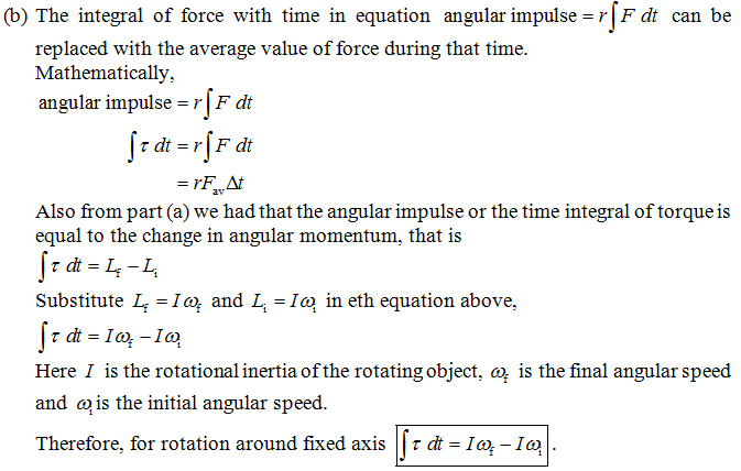 Torque Equation Angular Velocity
