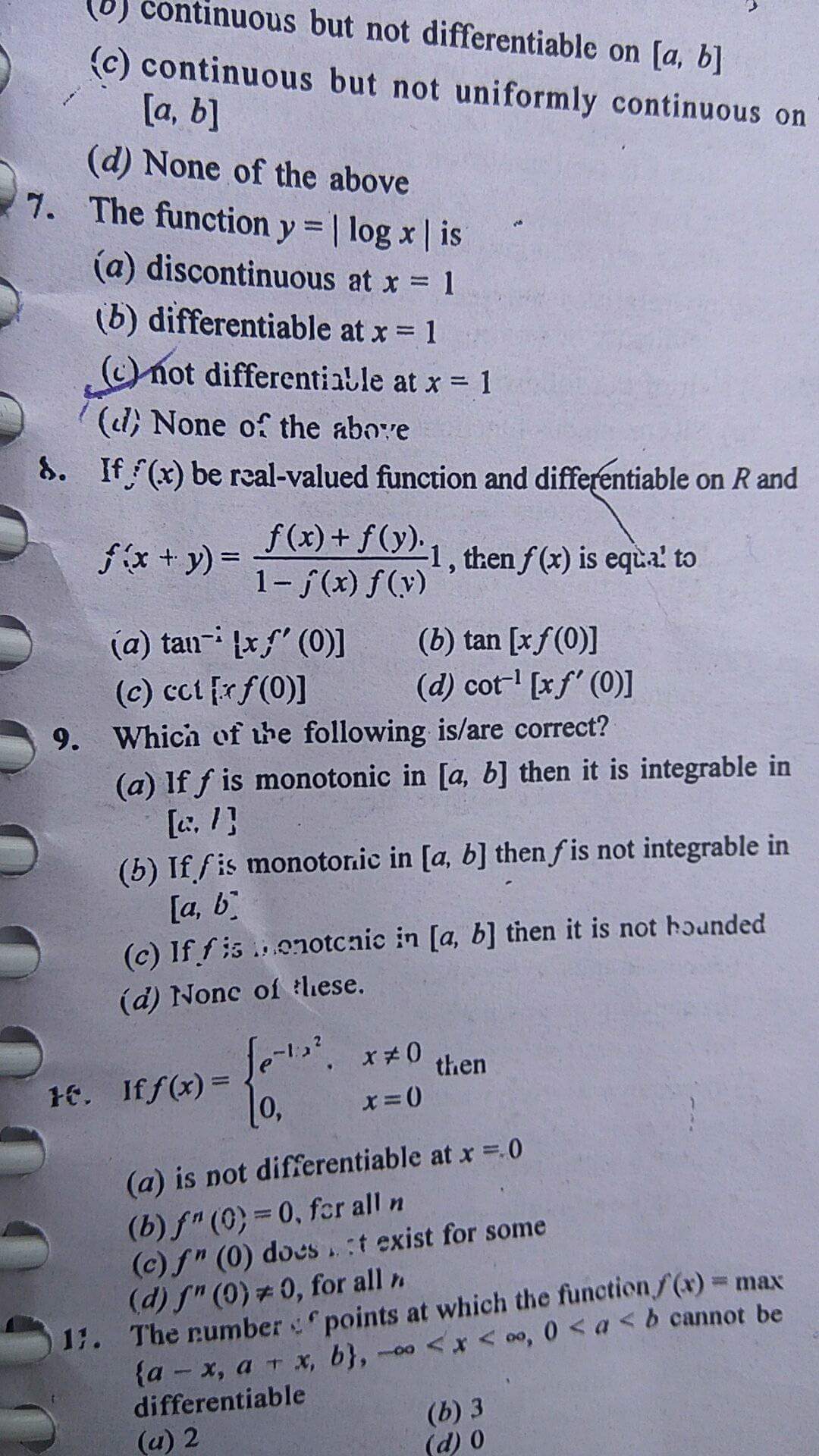 Can you help.me to find out the answer of 8th question.... I`m getting ...