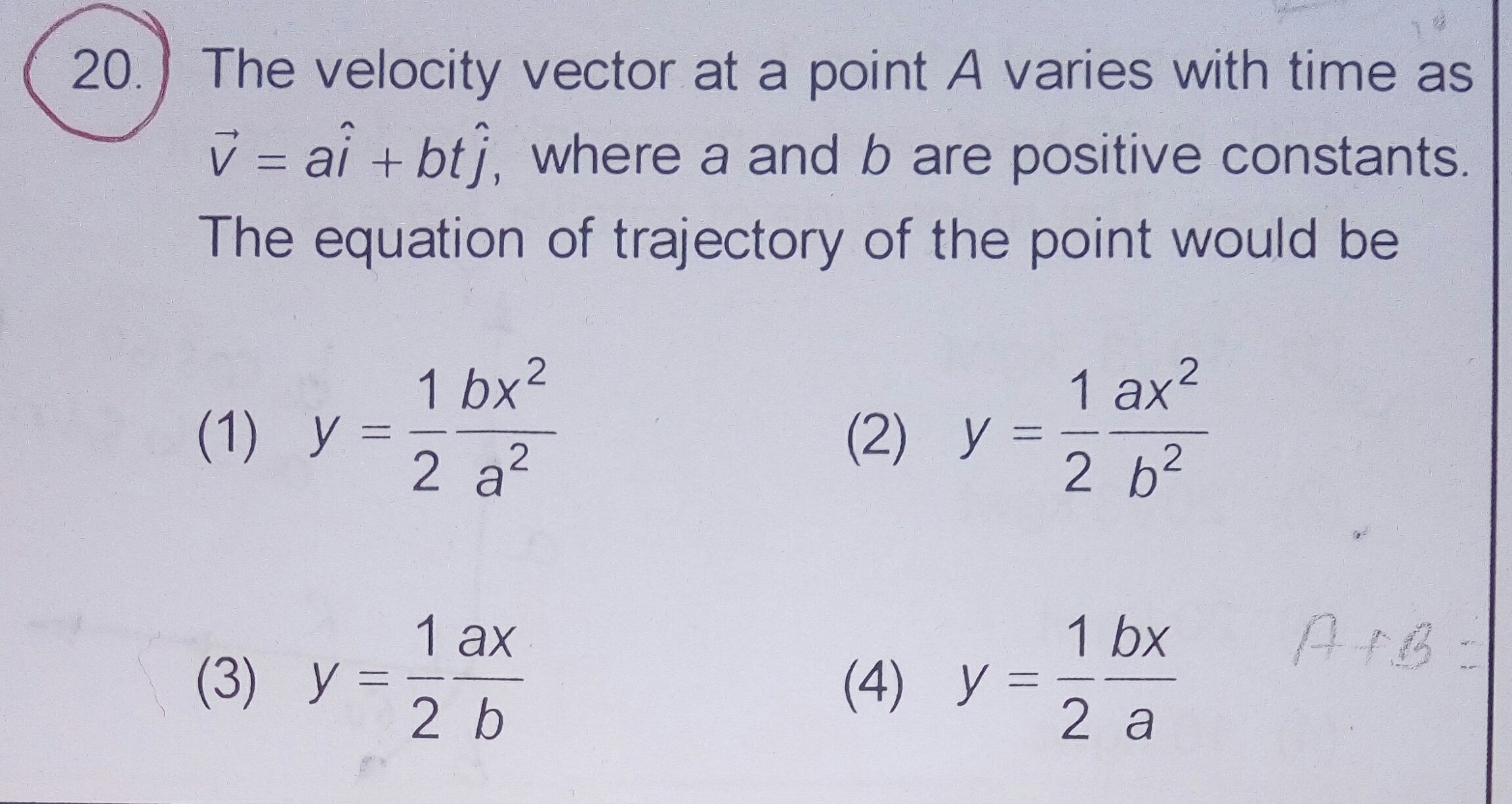What will be the equation of trajectory of the point would be - askIITians