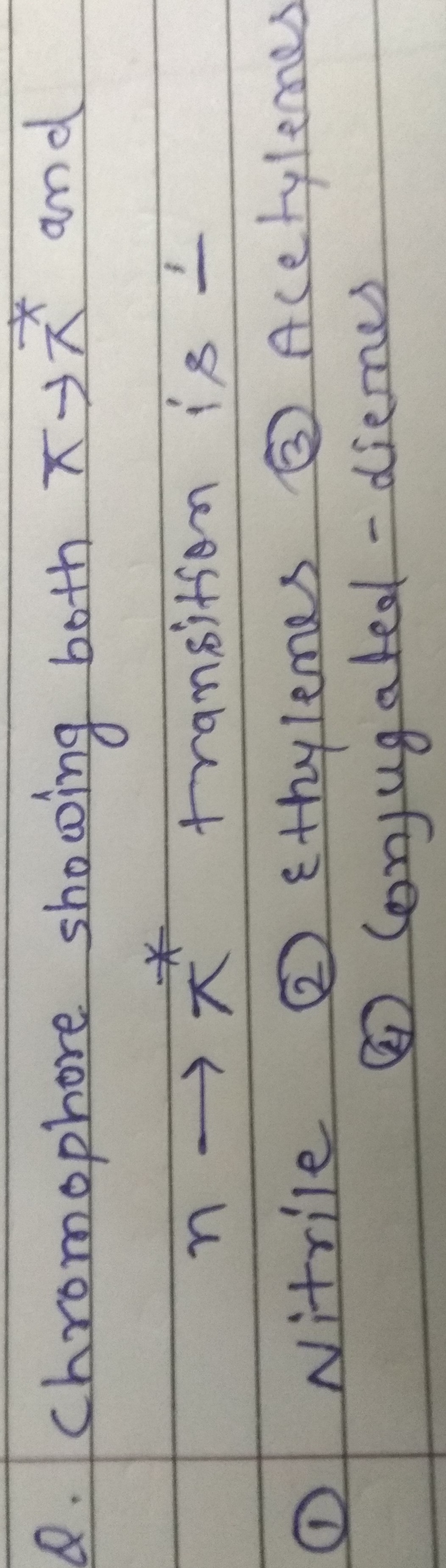 In Image Both Transition Stages Are Present In Chromophore Plz Expla