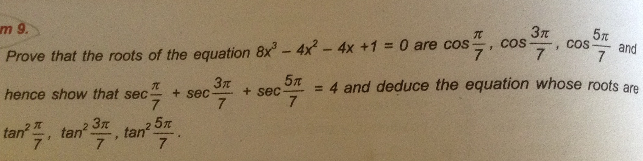How do you solve this question ...