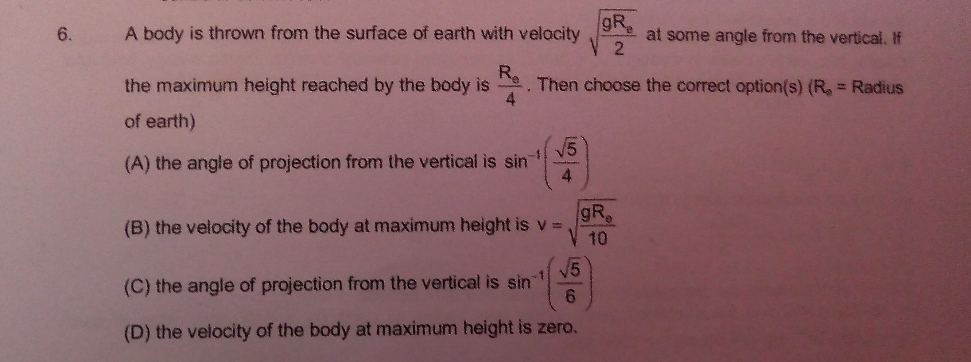 THE CORRECT ANSWER TO THIS QUESTION IS OPTION A AND OPTION B. CAN SOM ...