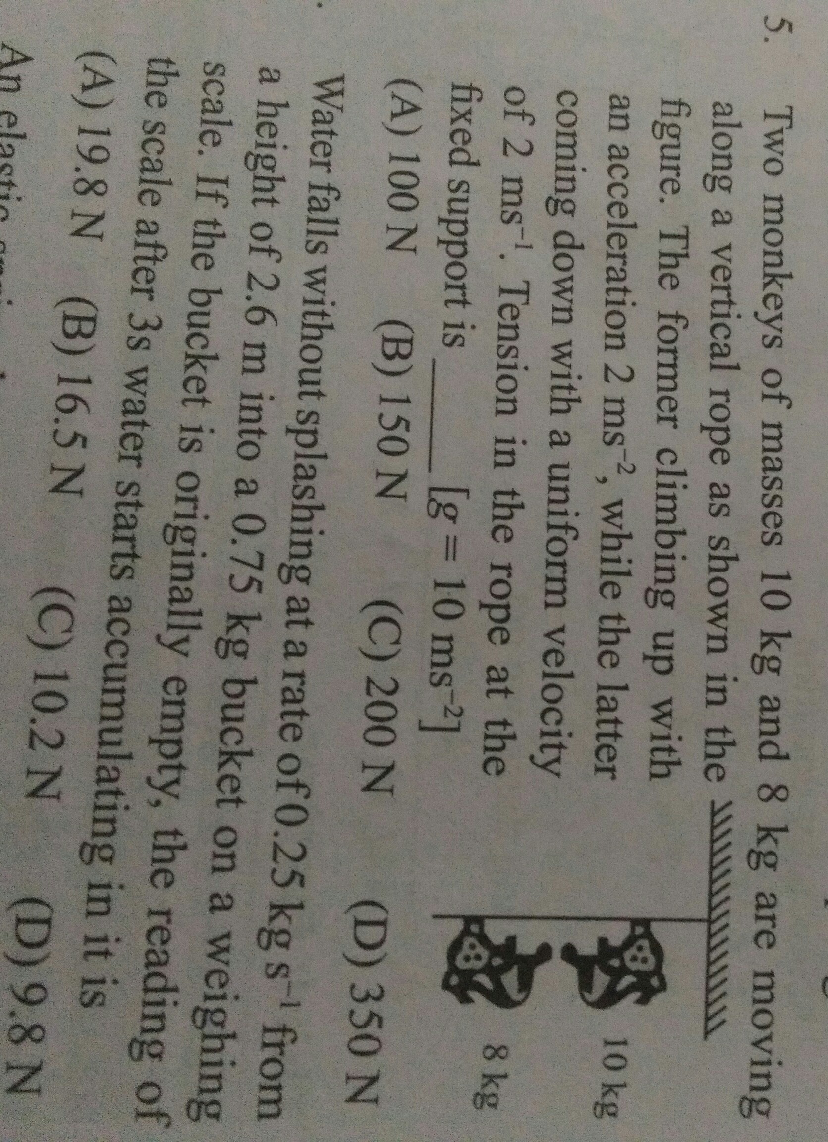 How to solve the image problem and 2 questions is present please expl ...