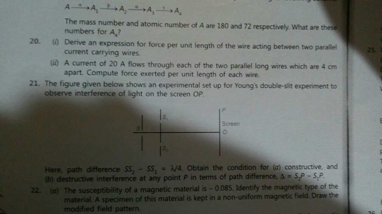 Please solve question number 21. Please k need it urgently for my exam ...