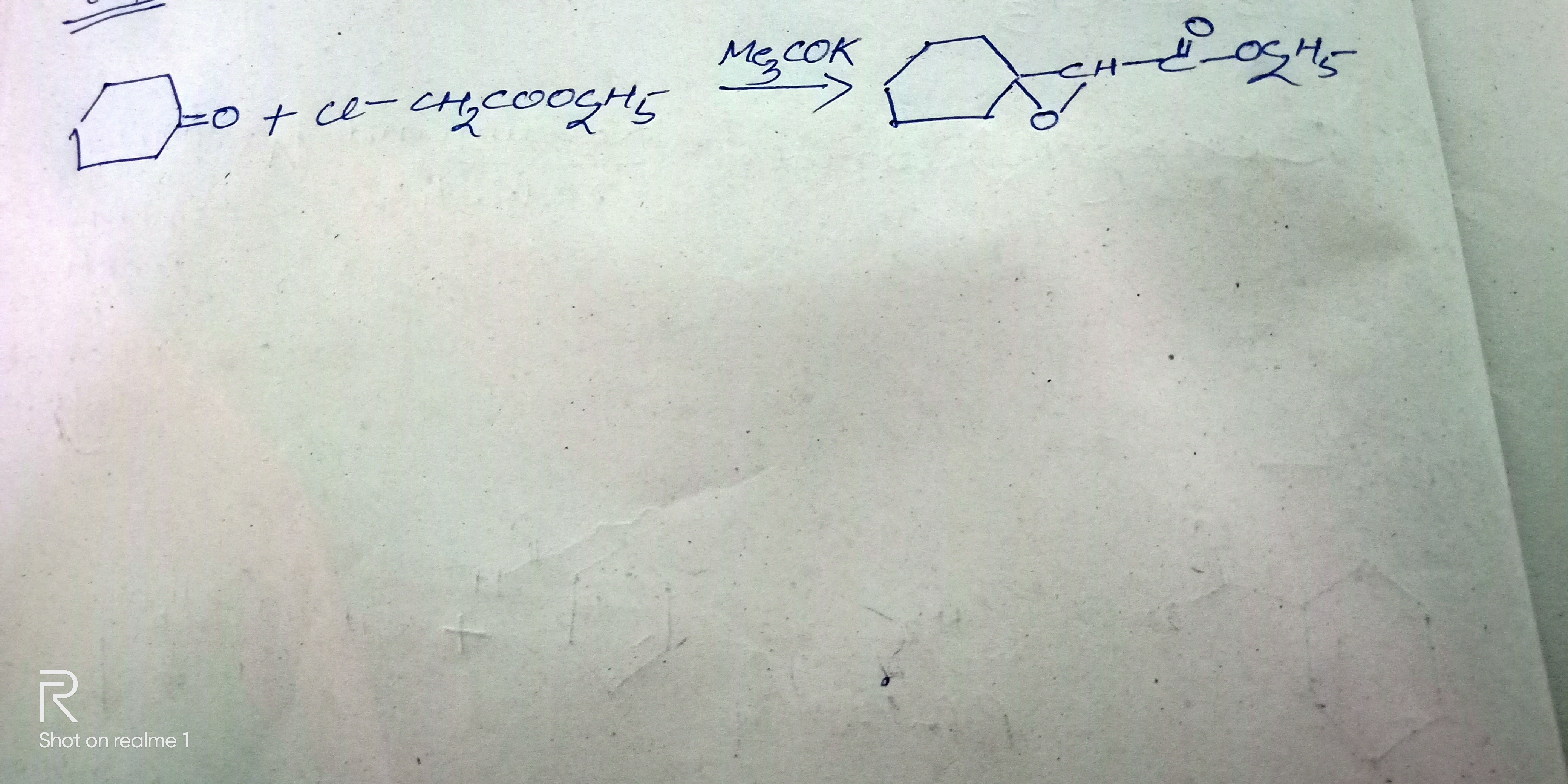By Dargen glycidic ester condensation.plzz tell me this reaction is r ...